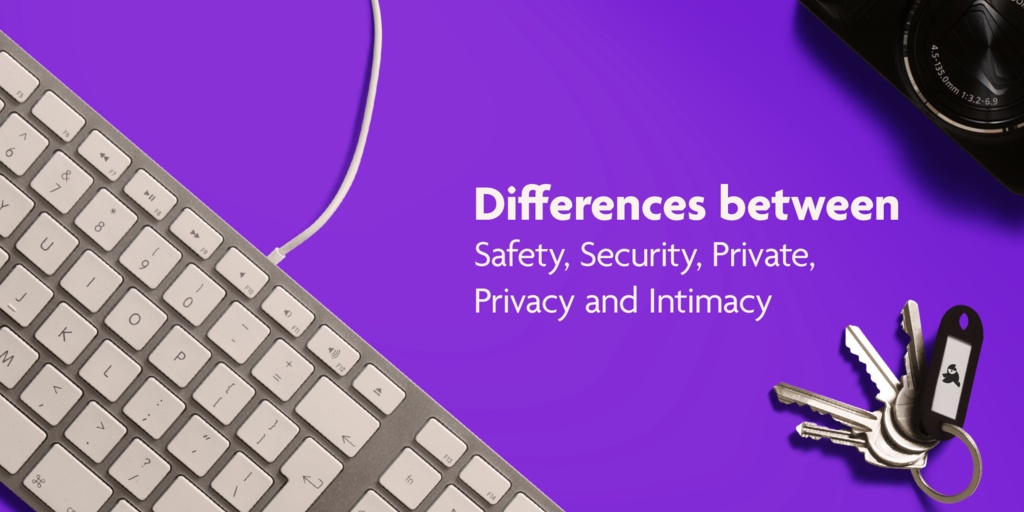 Differences Between Safety, Security, Private, Privacy and Intimacy ...